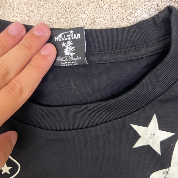 Hellstar | Shirts | Hellstar Black Long Sleeve | Poshmark